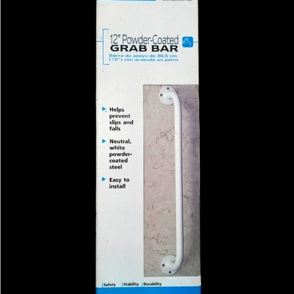 DMI Industries | Bath | Dmi Industrial Medical Powder Coated Grab Bar 2 ...